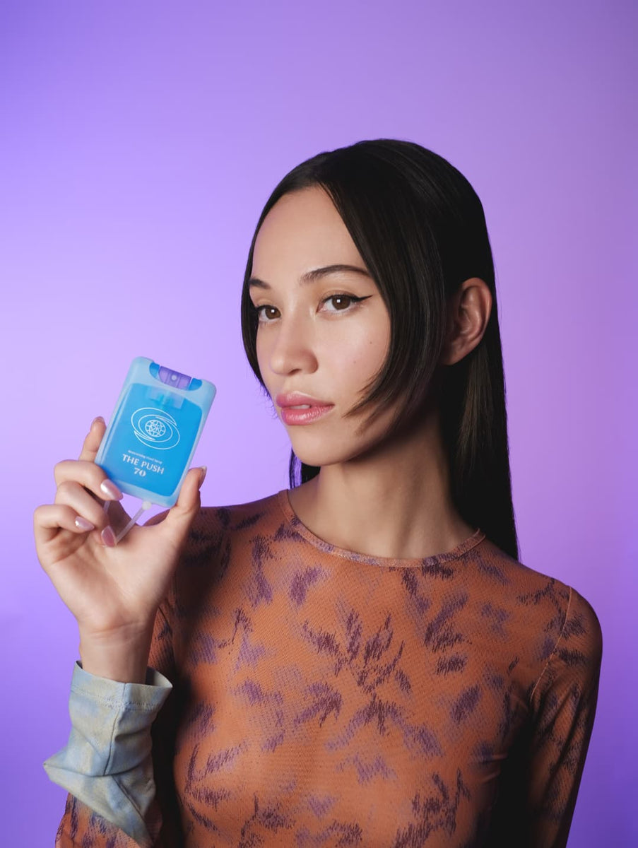 OK × THE PUSH Limited Set KUROMOJI / BLUE